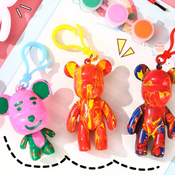 DIY Fluid Bear Keychain - ChiliSky-Bring Joy Home